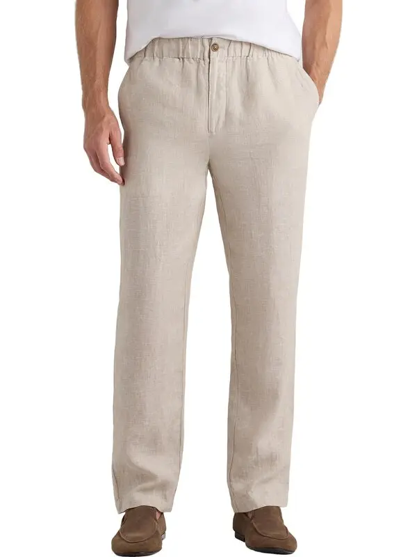Quince European Linen Pants - Flax