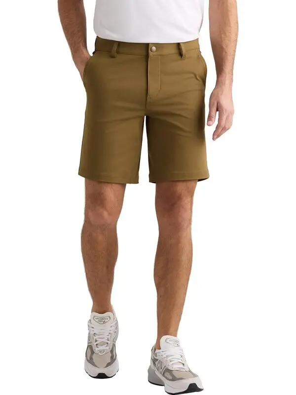 Quince Protech 9" Golf Short - Military Olive