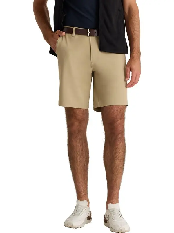 Quince Protech 9" Golf Short - Sand Dune