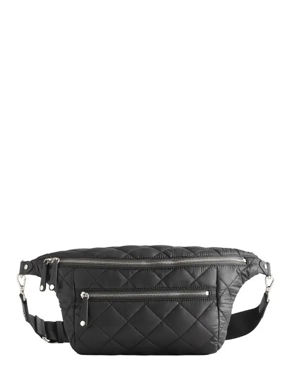 Quince Transit Quilted Sling Bag - Black
