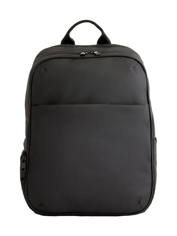 Quince Water Repellent Puff Commuter Backpack - Black