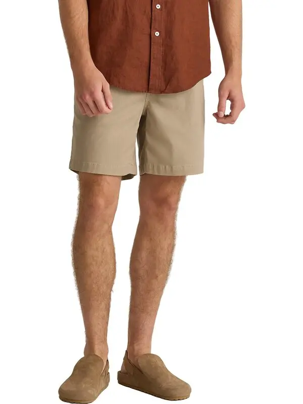 Quince 7" Chino Drawstring Shorts - Sand Dune