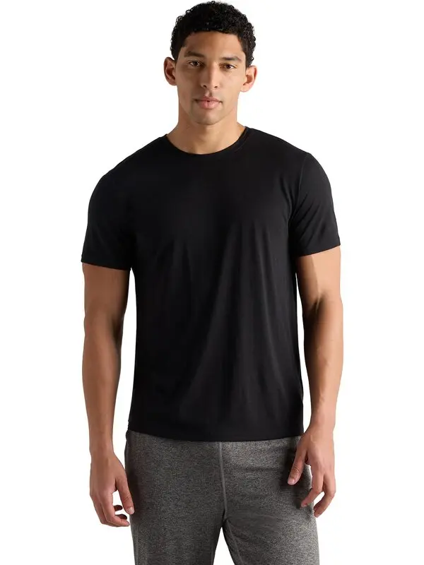 Quince Merino Short Sleeve Base Layer T-shirt - Black