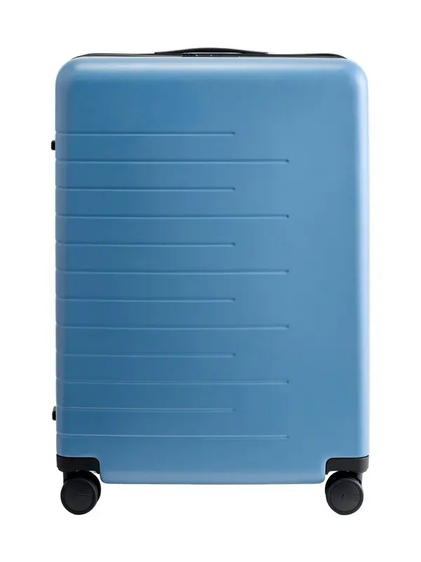 Quince Expandable Large Check-in Suitcase - Blue