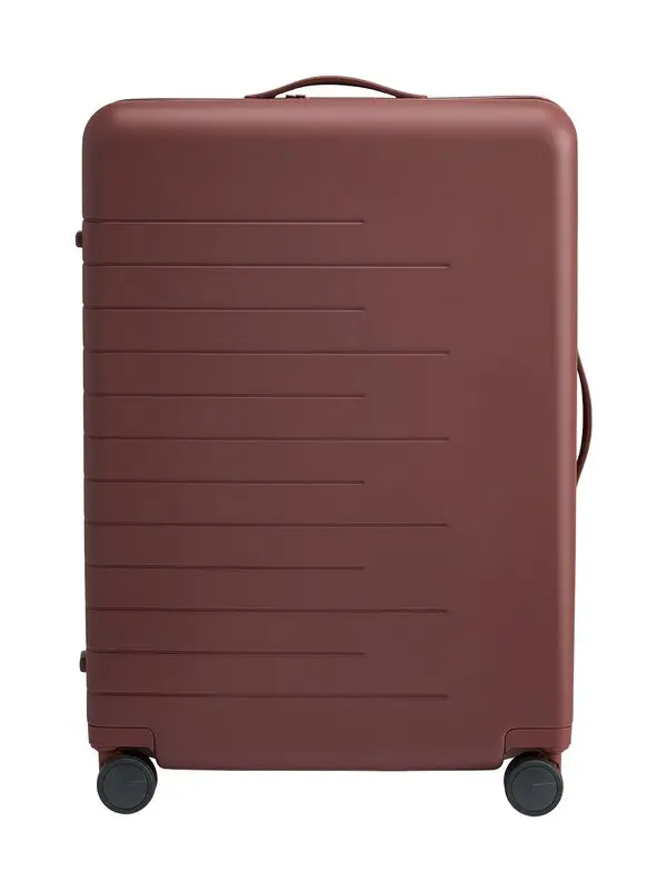 Quince Expandable Large Check-in Suitcase - Cocoa Brown
