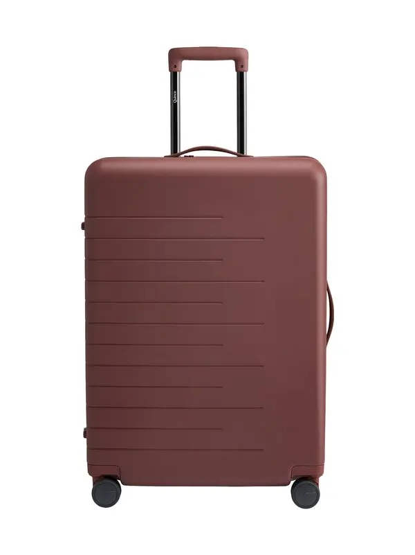 Quince Expandable Large Check-in Suitcase - Cocoa Brown