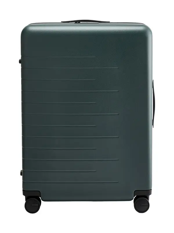 Quince Expandable Large Check-in Suitcase - Dark Green