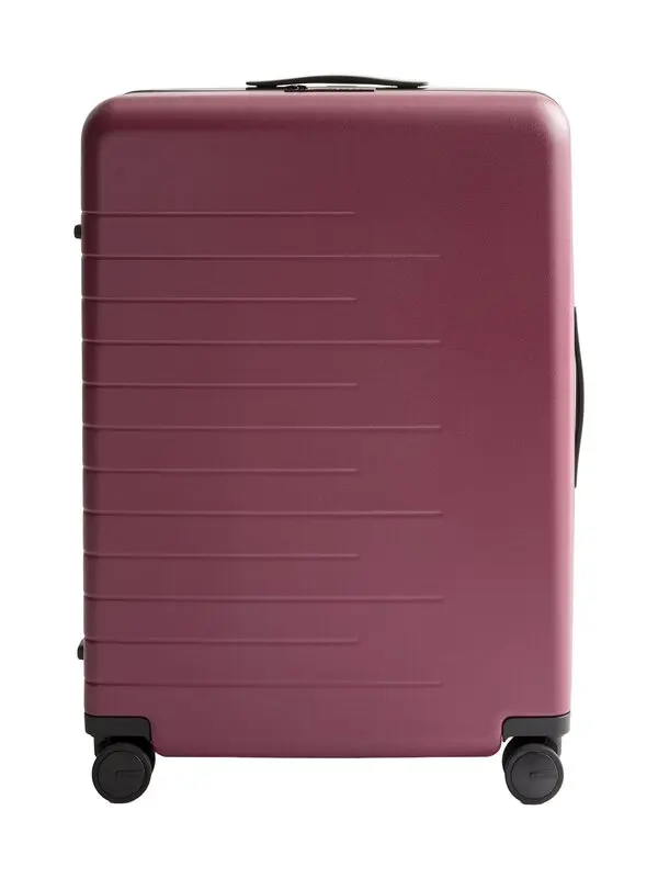 Quince Expandable Large Check-in Suitcase - Wine