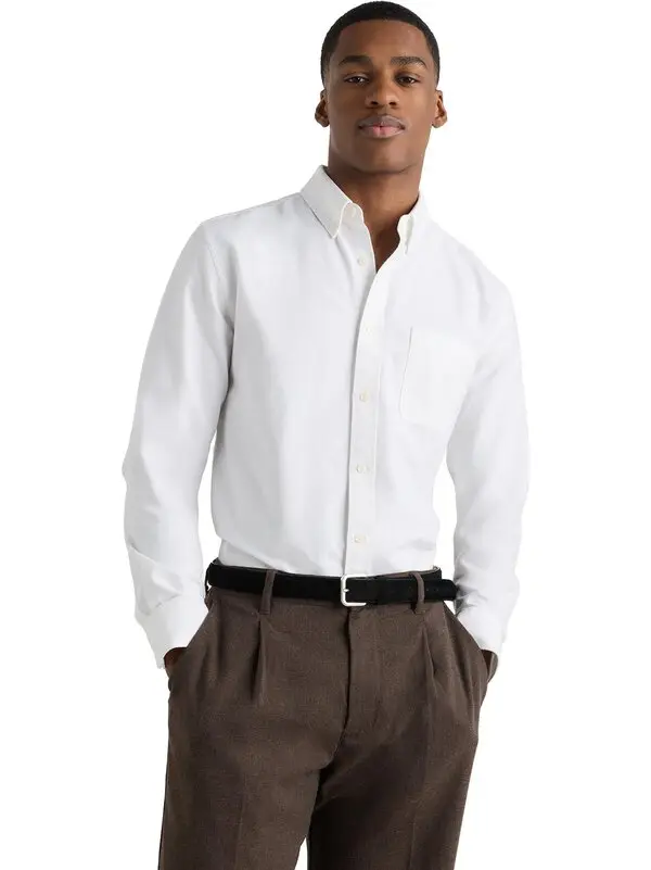 Quince Oxford Shirt - White