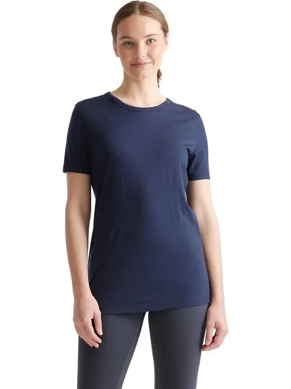 Quince 100% Merino Wool All-season Base Layer T-shirt - Navy