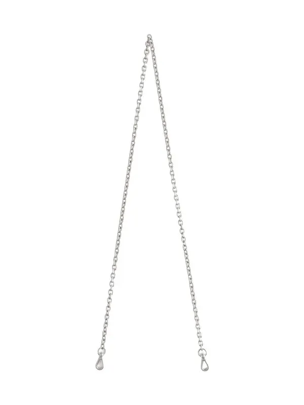 Quince Chain Crossbody Strap - Shiny Silver