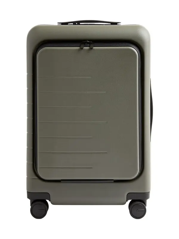 Quince Front Pocket Carry-on Hardshell Suitcase - Olive