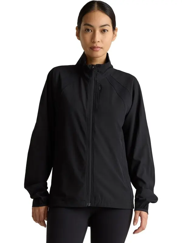 Quince Full-zip Lightweight Jacket - Black