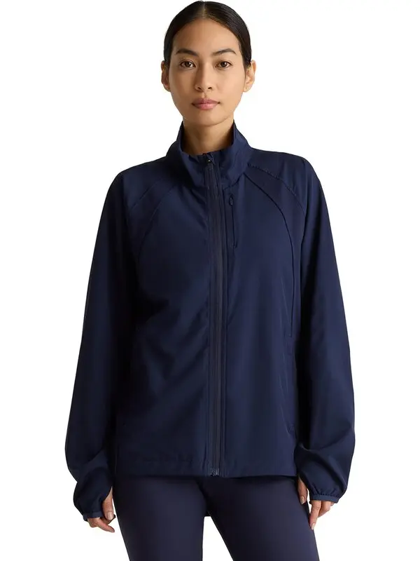 Quince Full-zip Lightweight Jacket - Deep Navy