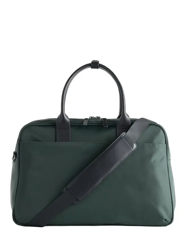 Quince Voyage Nylon Split Travel Bag - Dark Green