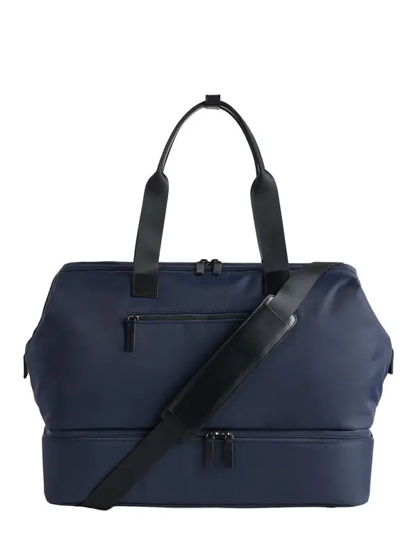 Quince Voyage Nylon Dual Compartment Weekender - Navy