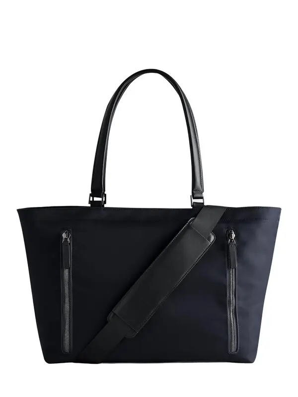 Quince Voyage Nylon Travel Tote - Black