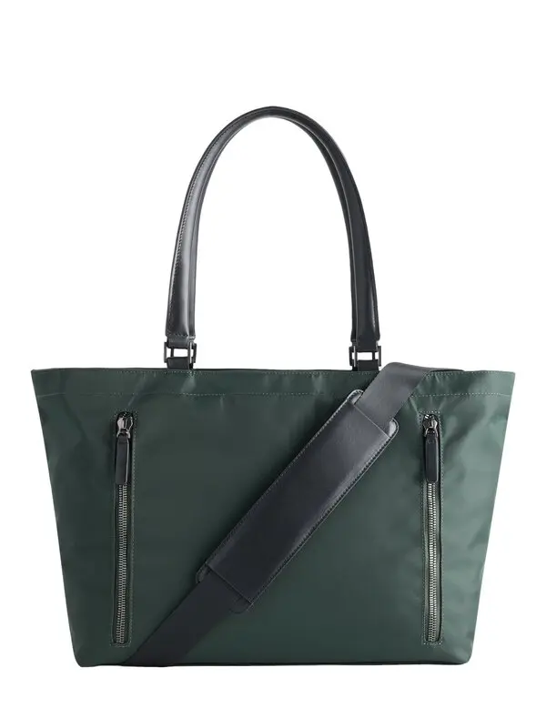 Quince Voyage Nylon Travel Tote - Dark Green