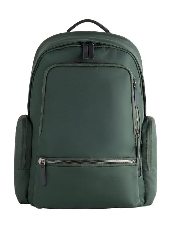 Quince Voyage Nylon Commuter Backpack - Dark Green