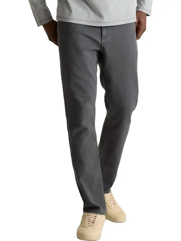 Quince French Terry 5-pocket Pants - Dark Coal