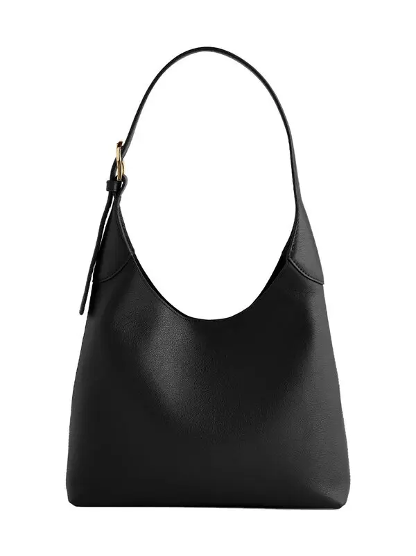 Quince Demi Small Shoulder Bag - Black
