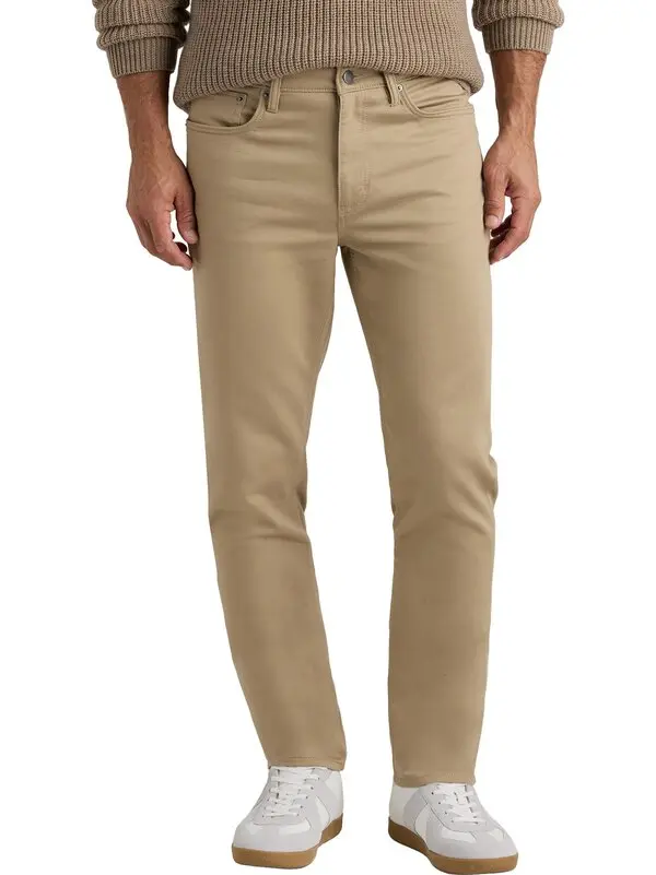 Quince Comfort Stretch Traveler 5-pocket Slim Pants - Sand Dune