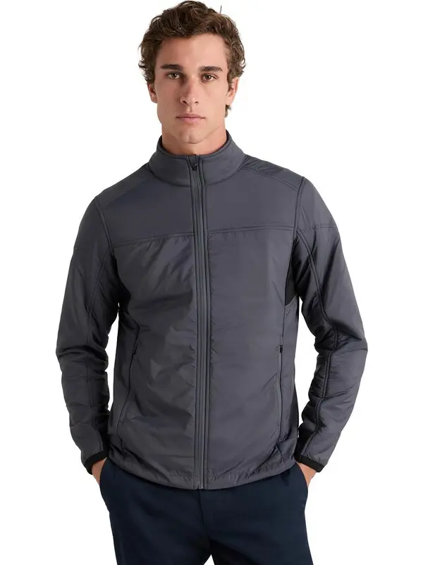 Quince Weatherproof Fleece-lined Jacket - Carbon Grey