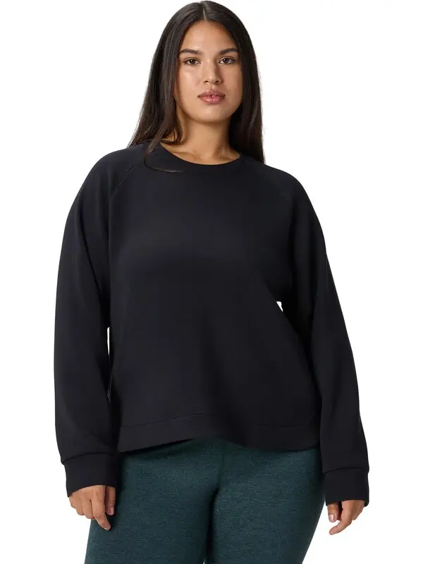 Quince Cloudcomfort Crewneck Sweatshirt - Black