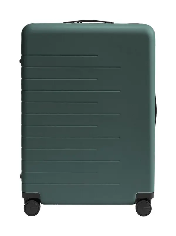 Quince Large Check-in Suitcase - Dark Green