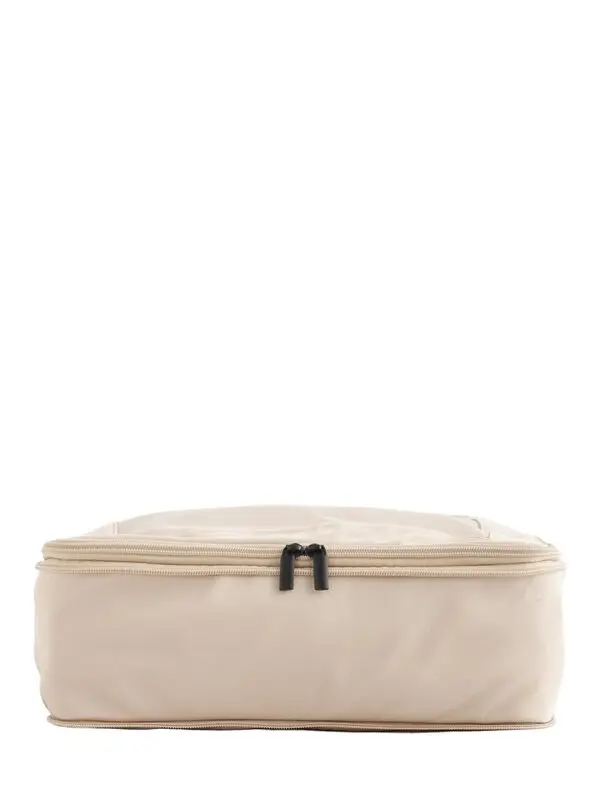 Quince Compression Packing Cubes - Beige