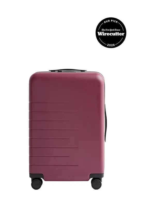 Quince Polycarbonate Carry-on Suitcase - Wine
