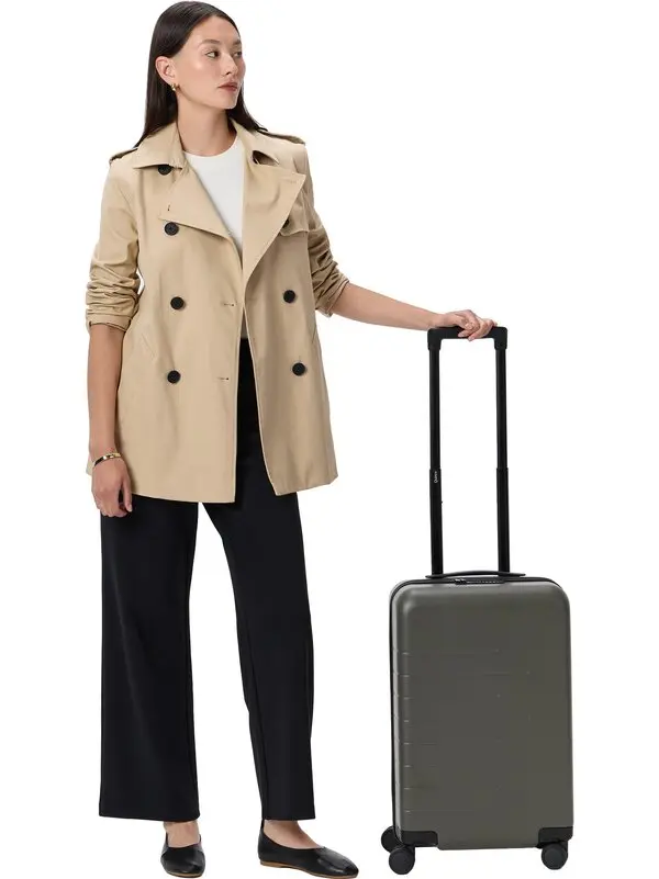 Quince Expandable Small Carry-on Suitcase - Olive