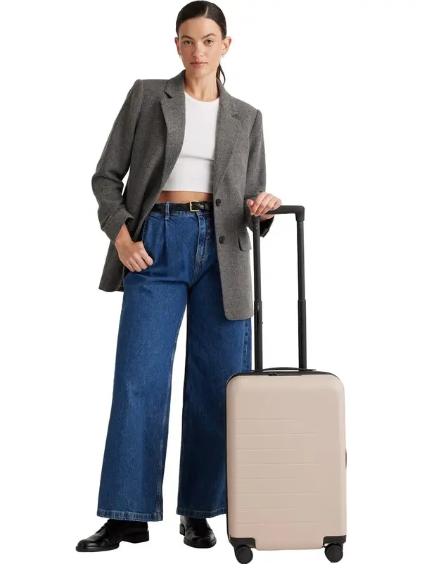 Quince Expandable Small Carry-on Suitcase - Tan
