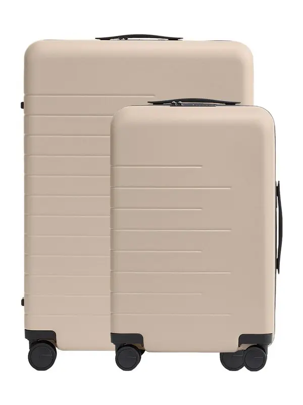 Quince Carry-on And Large Check-in Suitcase Set - Tan