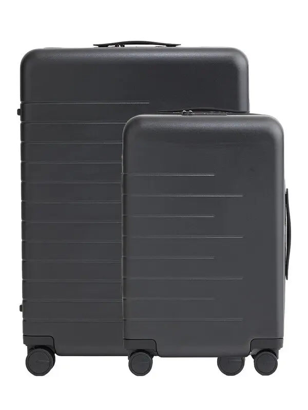 Quince Suitcase Set - Black