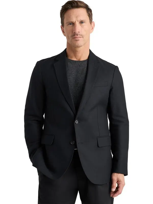 Quince Cashmere Blazer - True Black