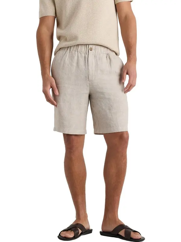 Quince 100% European Linen 9" Shorts - Flax