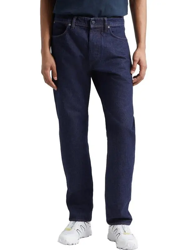 Stone Island Cotton Straight Leg Jeans - Blue Rinse