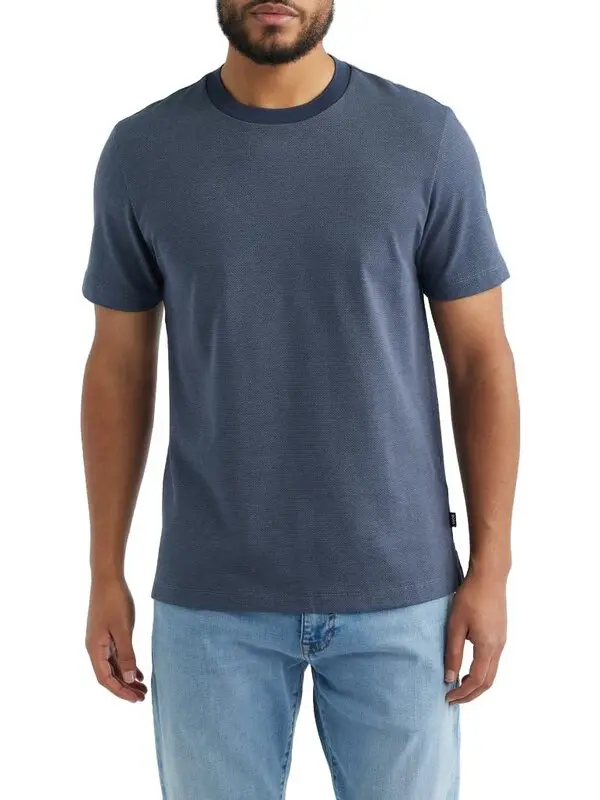 BOSS Thompson Solid T-shirt - Dark Blue