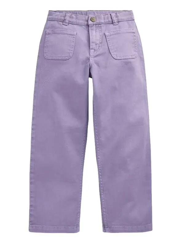 Boden Straight Leg Denim Jeans - Purple