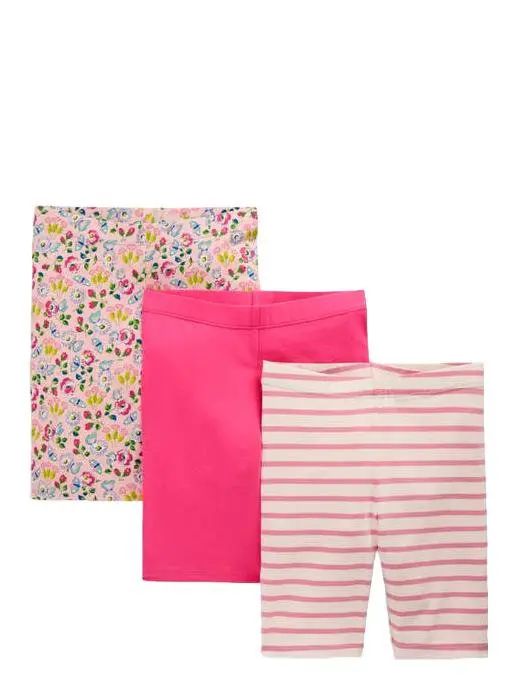 Boden Cycling Shorts - Chalk Pink Spring Garden
