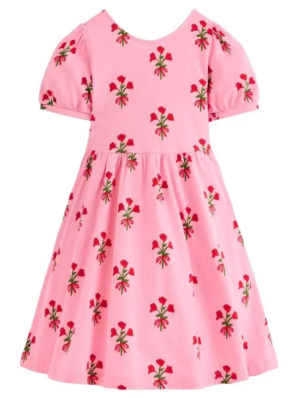Boden Ballerina Jersey Dress - Bubblegum Pink Posey