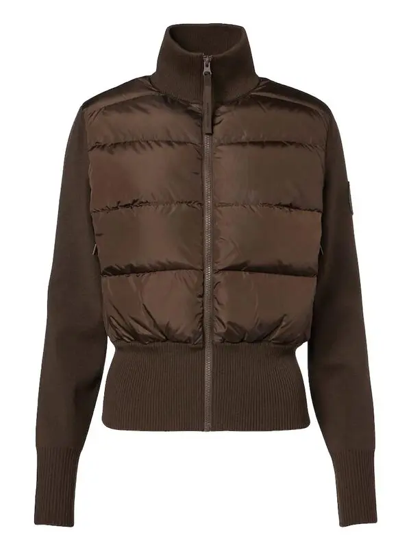 Canada Goose Hybridge® Wool-blend Down Jacket - Brown