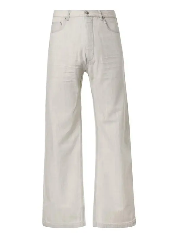 Rick Owens Geth Wide-leg Jeans - Grey