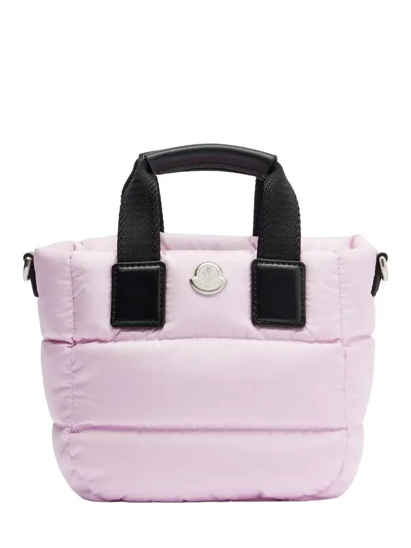 Moncler Cardoc Micro Down Top Handle Bag - Pink