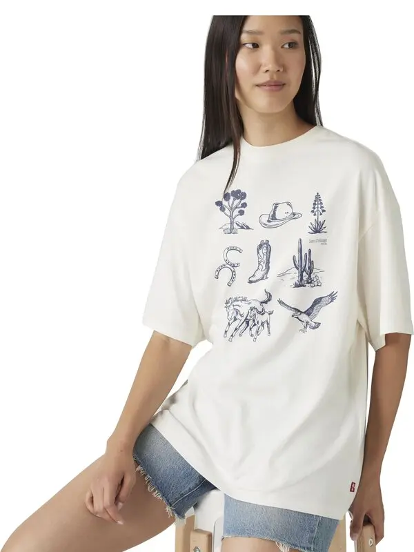 LEVI'S Graphic Short Stack T-shirt - Sugar Swizzle