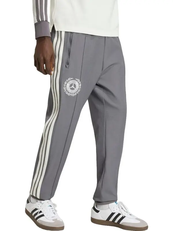 Adidas Mercedes Amg Petronas Formula 1 Team Silver Arrows Icon Track Pant - Granite / Off White