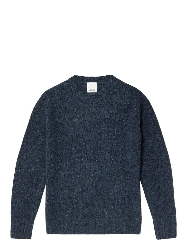 ALLUDE Slim-fit Cashmere Sweater - Blue