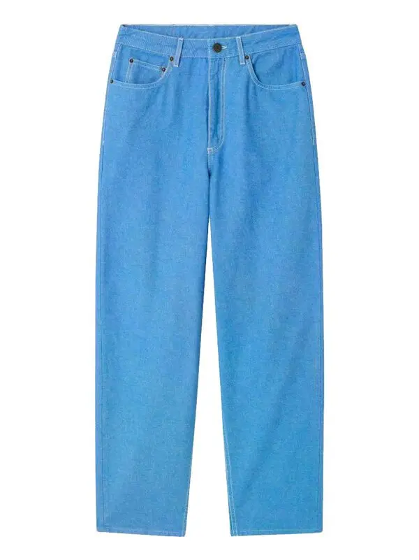American Vintage Pusway Balloon Denim Jeans - Blue