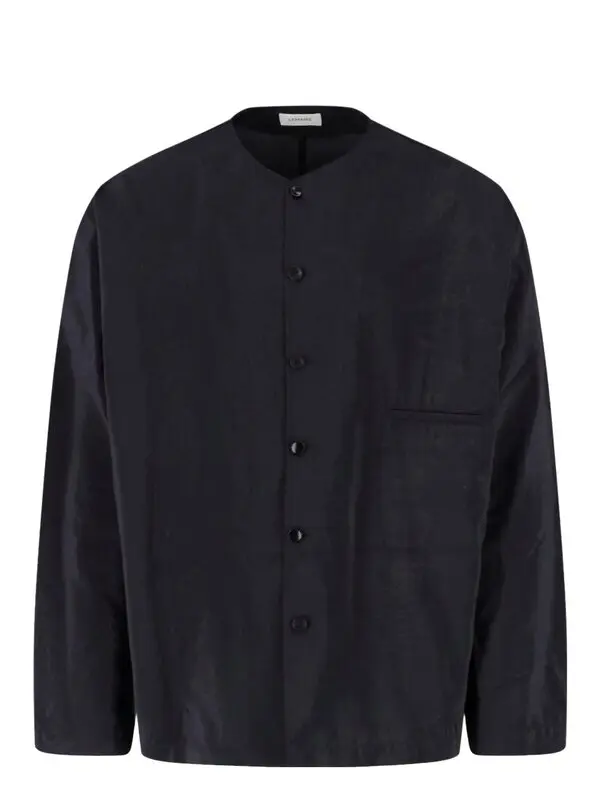 TOM FORD Silk Blend Shirt - Black